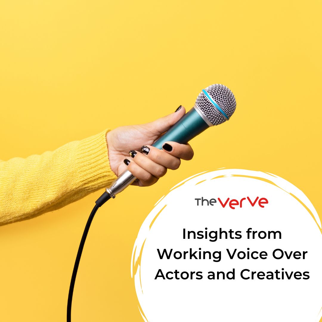 Insights from Working Voice Over Actors and Creatives